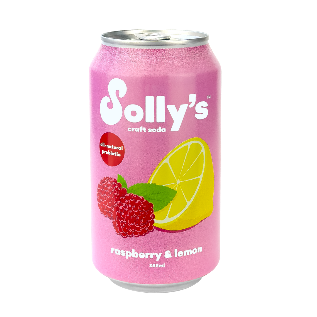 Solly's Soda - Raspberry & Lemon – Henderson Brewing Company